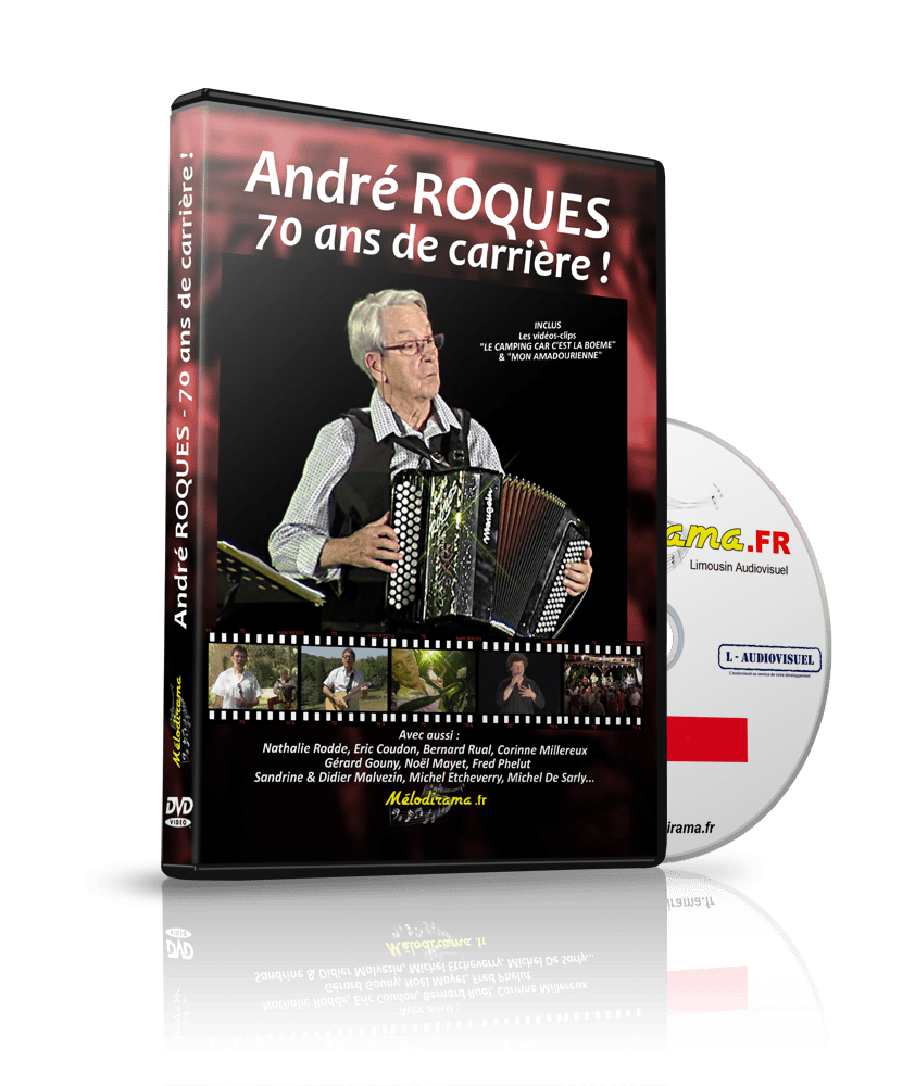 André ROQUES, 70 ans de carrière ! - Melodirama